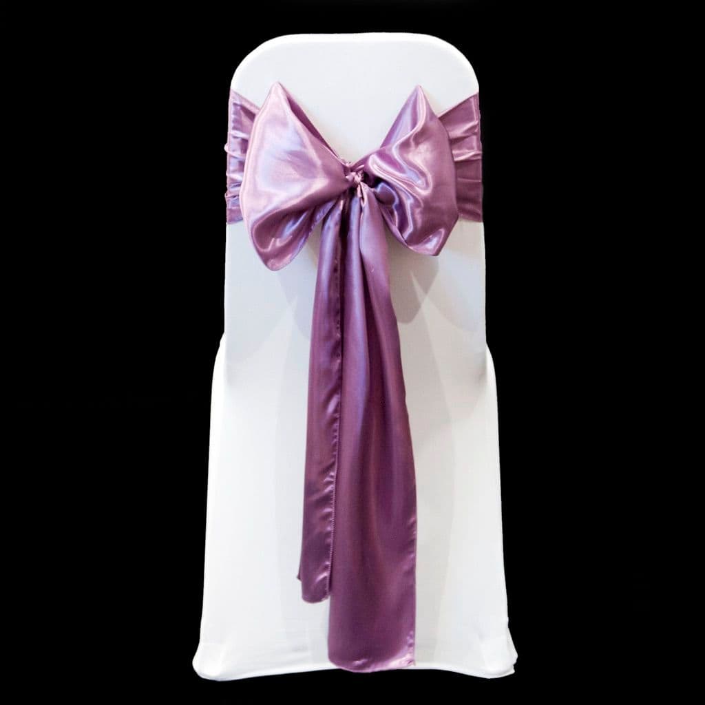 Chair Satin Sashes | Grape Color Sash at Best Prices | IMA Trading ...