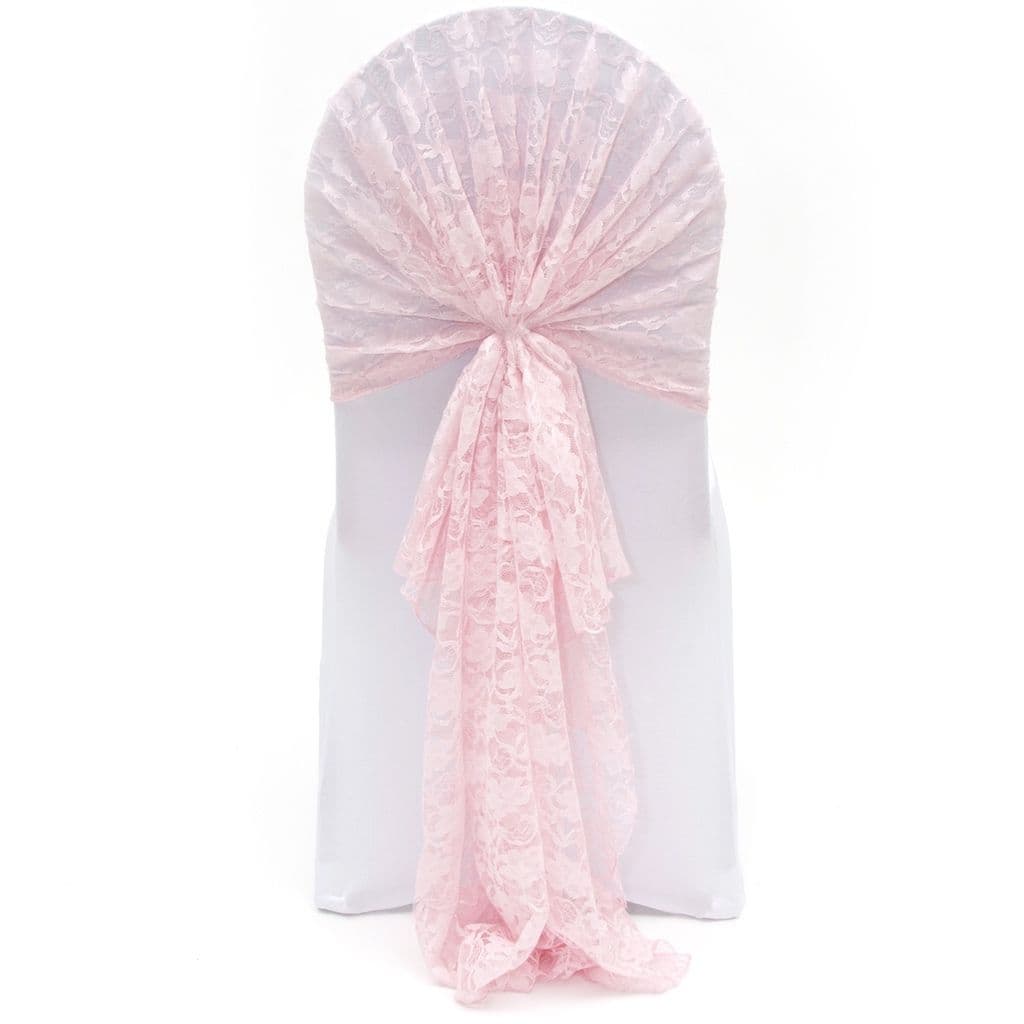 Ice Pink Lace Hood | Top-quality Lace Hoods | IMA Trading – IMA Trading Ltd